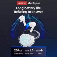 China Lenovo LP80 Pro RGB Wireless Earbuds TWS Stable Connectivity Voice Control for sale