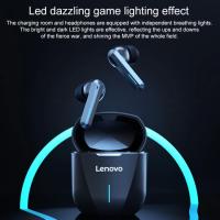China Lenovo XG01 Gaming Bluetooth Earbuds ABS Material Tws Wireless Earphones for sale