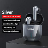 China Lenovo XG01 Gaming Bluetooth Earbuds ABS Material Tws Wireless Earphones for sale