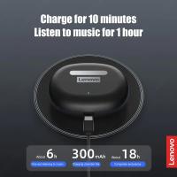 China Lenovo LP3 TWS Wireless Earbuds Semi Wireless In Ear Earphones Noise Reduction for sale