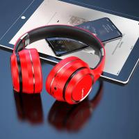 China 20H Lenovo Wireless Over Ear Headphones Hd200 Noise Cancelling Headset Foldable for sale