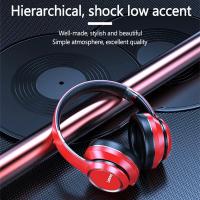 China 20H Lenovo Wireless Over Ear Headphones Hd200 Noise Cancelling Headset Foldable for sale