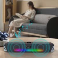 China Input 5V RGB Bluetooth Speaker Outdoor Hi-Fi Portable Design ODM Lenovo TS33-A for sale