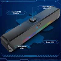 China Input 5V RGB Bluetooth Speaker Outdoor Hi-Fi Portable Design ODM Lenovo TS33-A for sale