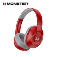China Monster XKH01 Wireless Over Ear Headphones White FCC Certificate for sale