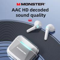 China Monster GT11 Game Wireless Earbuds In Ear With Type C Charging Interface for sale