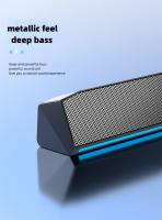 China FCC Monster G01 RGB Computer Speakers Black 1.4m Portable Bluetooth Speaker for sale