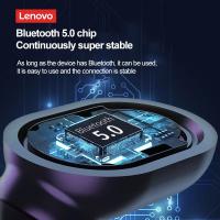 China Lenovo PD1X TWS Wireless Earbuds 5.0 Bluetooth White/Black Color 250mAH Charging Bin Battery for sale