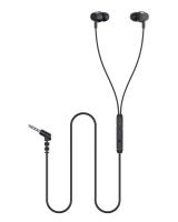 China Lenovo QF320 Wired In Ear Earphones Black With C Certification for sale