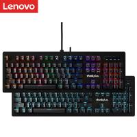 China Lenovo TK230 Wired Mechanical Keyboard Mouse Device With RGB Keyboard Backlit for sale