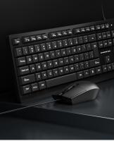 China ROHS Mechanical Keyboard Mouse Black USB Connect Rgb Monster KM2 for sale
