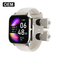 China ODM 2 In1 Tws Smart Watch Screen Touch Watch Bluetooth 5.0 HS22 With Earbuds for sale