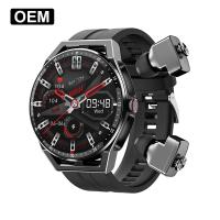 China HS20 Customized Multifunction Smart Watch Modern 3 In 1 With Earbuds for sale