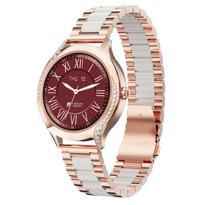 China 1.19'' Screen  T214 Gold Smart Watch With 30 Days Standby Time  Alloy Case for sale