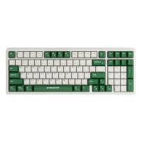 China Monster K1 Single White Light Mechanical Keyboard Mouse With Suspended Gasket For Typing for sale