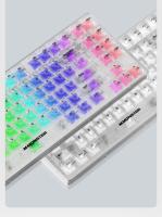 China Type C USB Port Mechanical Keyboard Mouse With 20 Kind RGB  83PCS Button for sale