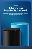 China Monster G08  120Hz-20KHz Frequency Response RGB Bluetooth Speaker With Colorful LED Lights And Sound for sale