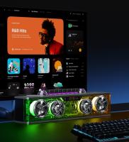 China G06 Colorful LED RGB Bluetooth Speaker V5.3 Monster Airmars G06 Multimedia Speaker 4000mAh for sale