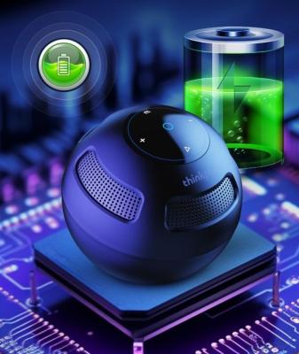 China Lenovo TS5 Multimedia Bluetooth Speaker RGB LED Light 5W 8 Hours Playing Time for sale