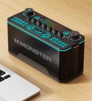 China Monster SK100  RGB LED Light Multimedia Bluetooth Speaker Standby Time 6 Month 2*80w Output Power for sale