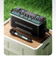 China Monster  SK100  Portable Monster AirRock SK100 RGB Bluetooth Speaker 800mAh Battery 4 Hours Mic Playback for sale