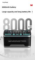 China Monster SK100 RGB Multimedia Bluetooth Speaker With 2*80w Maximum Output Power for sale
