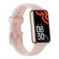 China T54B  Black And Pink Waterproof Sport Smart Watch IP68 15Days Standby 200mAh Battery for sale