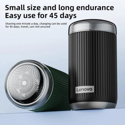 China ES10 Electric Shaver With IPX6 Waterproof LED Screen 45days Standby Time USB Charging - Black/Green for sale