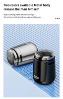 China ES20  Waterproof Electric Shaver With LED Screen And 3.5h Charge Time For Smart Grooming for sale