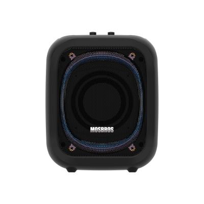 China Mosbros KaraBass 7K Multimedia RGB Bluetooth Speaker With 133MM Diameter V5.0 Bluetooth And 12000mAh Battery for sale