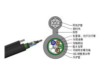 China GYXTC8S(A) 2-12 Cores, GYTC8SS(A) 2-12 Cores Figure-8 Self-supporting Aerial Fiber Optic Cable for sale