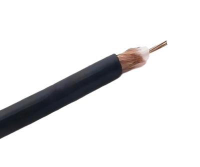 China SYV-50 SYV-75 Solid Core Polyethylene Insulated RF Coaxial Cable for Video Communication Systems for sale