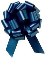 China 5 Inch Pom Pom Ribbon Pull Bows Green Polypropylene For Flower Decoration for sale