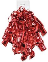 China Matte Plastic Hobby Lobby Curling Ribbon 18mm Red Color Gift Wrap for sale