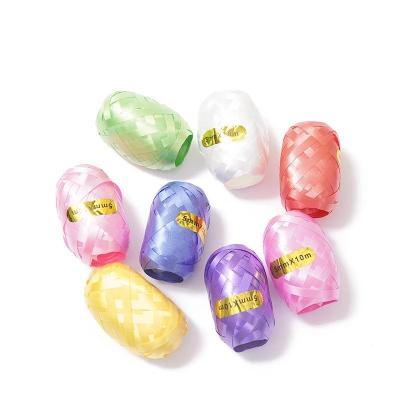 China Solid Color Balloon Gift Wrap Ribbon Polypropylene Curling Ribbons 5mm*10m for sale