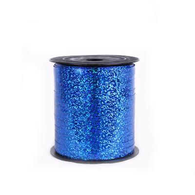 China 450m Plastic Ribbon Roll Holographic Customized Balloon Decoration for sale