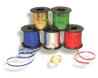China Balloon Curling Gold Ribbon Roll 50m Metallic Custom Ribbon Rolls for sale