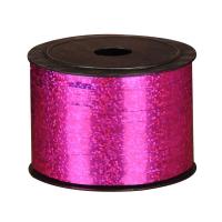 China 50m Holographic Gift Ribbon Roll Curling Custom Christmas Decoration for sale