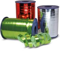 China 250 Yard Metallic Balloon Ribbon Roll Curling PP Embossing 10mm for sale