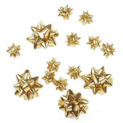 China 12cm Star Ribbon Bow for Christmas for sale