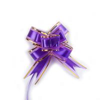 China 6inches Gift Wrap Plastic Ribbon Pull Bows Butterfly Pull Bow For Gift Decoration for sale