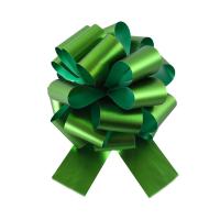 China 5 Inch Gift Wrap Plastic Giant Pull Bow Pom Pom For Flower Decoration for sale