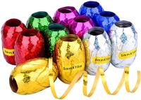China Gold Holographic Curling Ribbon Decoration Ribbon Egg 5mm*10m for sale