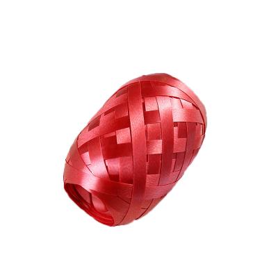 China 20m Red Curling Ribbon Decoration Balloon Polypropylene Egg OEM for sale