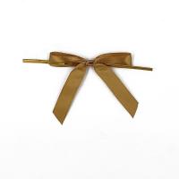 China Gift Wrapping Decoration Ribbon Bow Tie Hairpin Satin 3in for sale