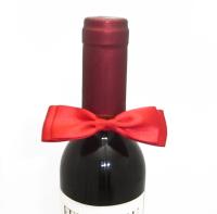 China 4 Inches Solid Color Gift Wrapping Satin Ribbon Tie Christmas Decoration for sale