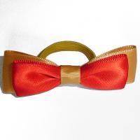 China 4 Inches Solid Color Gift Wrapping Satin Ribbon Tie Christmas Decoration for sale