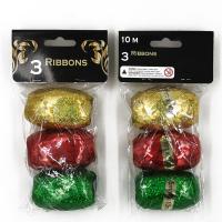 China Holographic Plastic 10m Balloon Curling Ribbon For Gift Wrapping for sale