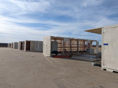 China Mobile 40ft Bitcoin Mining Farm Container With 432 S19 Seats for sale
