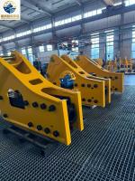 China Hydraulic breakers and chisels for excavators; we supply all front-end attachment devices and offer custom processing per drawings. for sale